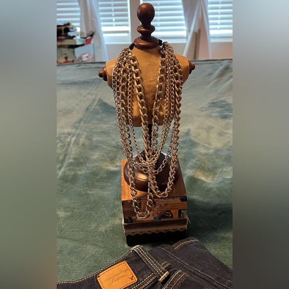 A.V. Max | Jewelry | Multi Layer Silver Tone Chain By Av Max | Poshmark